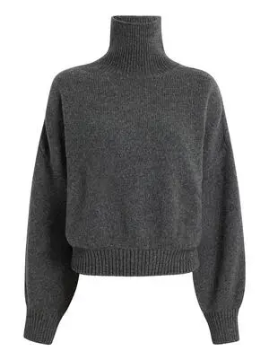 Khaite Willem Cashmere Sweater - Stone
