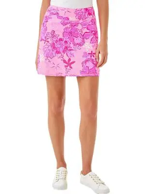 LILLY PULITZER Maryana Skort Upf 50 - Parigi Pink Supporting Squad