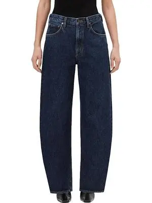 AGOLDE Low Curve High Rise Barrel Jeans - Pendulum