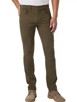 Paige Normandie Straight Fit Jeans - Olive Branch