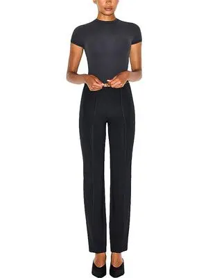 SKIMS Essential High Waist Pants - Obsidian