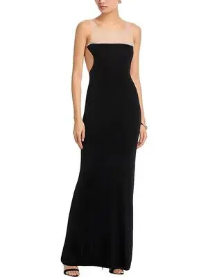 AYA MUSE Onyx Maxi Dress - Black