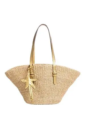 Poolside The East West Mini Charm Tote - Disco