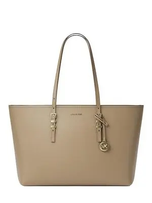 Michael Kors Large Leather Tote - Husk