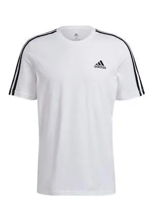 Adidas Essentials 3stripes T-shirt - White/black