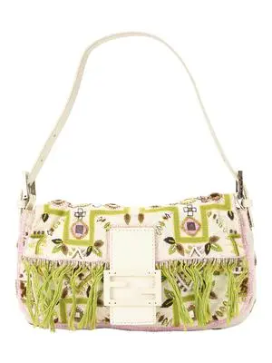 Fendi Embellished Baguette Multi