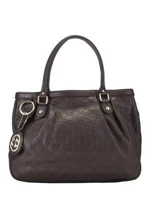 GUCCI Gucci Microguccissima Sukey Handbag