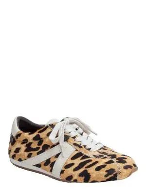 Linea Paolo Calf Hair Low-top Sneaker - Tan/ivory