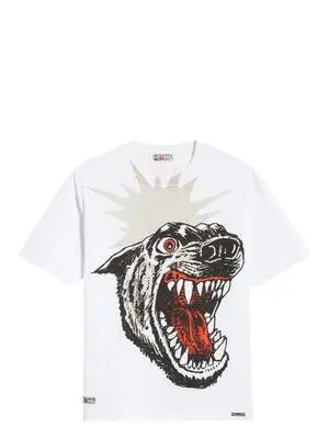 VERYRARE Mad Dog Cotton Graphic T-shirt - White