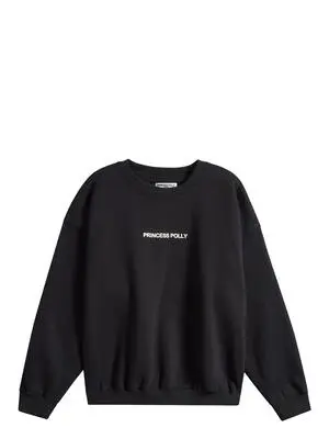 Princess Polly Crewneck - Black