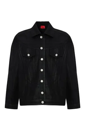 PCFG Faded Denim Jacket - Black