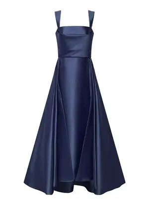 Theia Zendaya Mikado Gown - Navy