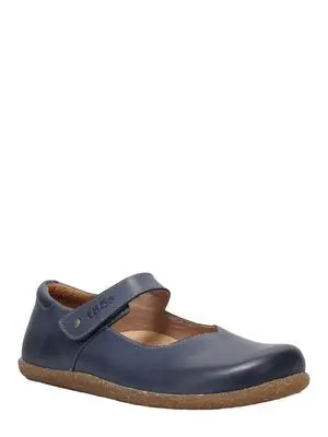 TAOS Leather Mary Jane - Dark Blue