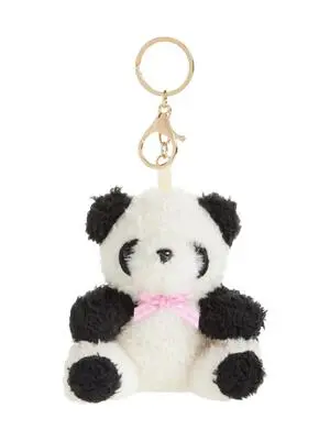 CAPELLI NEW YORK Panda Bag Charm - Ivory Multi