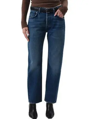 Citizens Of Humanity Winslow High-rise Ankle Jeans - Chaya Md/lt In