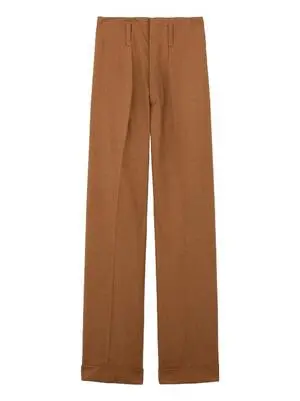 FORTELA Farrah Flannel Trousers - Camel