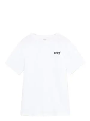 FORTELA Coacht Printed T-shirt - White