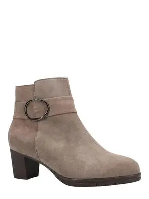 Ron White Rosalie Water-resistant Buckle Bootie - Dove
