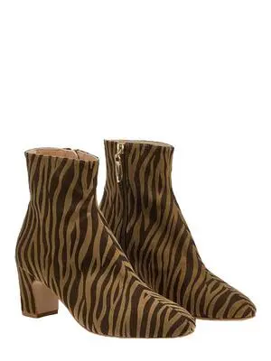 LK BENNETT Conway Bootie - Zebra Print