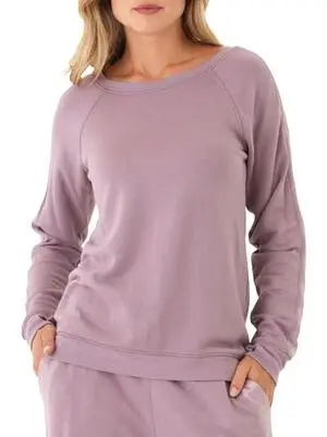 THREADS 4 THOUGHT Priscilla Fleece Sweatshirt - Twilight