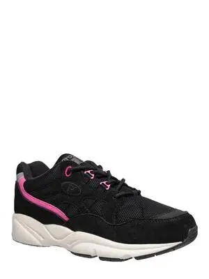 PROPET Stability Fusion Sneaker - Black/pink