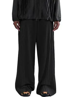 Nike Pleated Wide Leg Pants - Black/sail