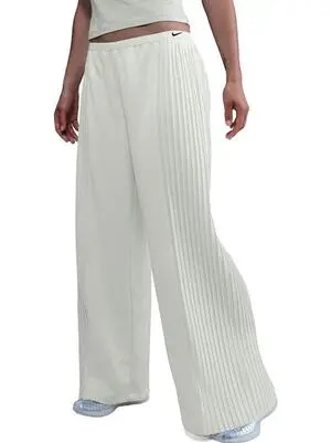 Nike Pleated Wide Leg Pants - Sail/black