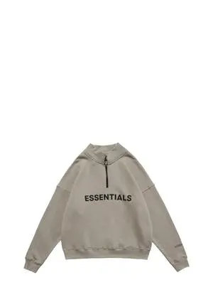 Fear Of God Half Zip Sweatshirt - Tan