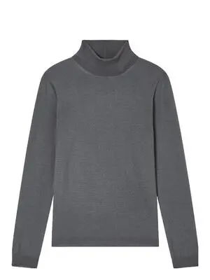 Giorgio Armani Cashmere Mock-neck Jumper - Natural