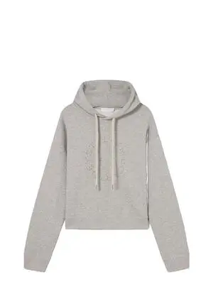 Stella McCartney Logo-embroidered Cropped Hoodie - Red