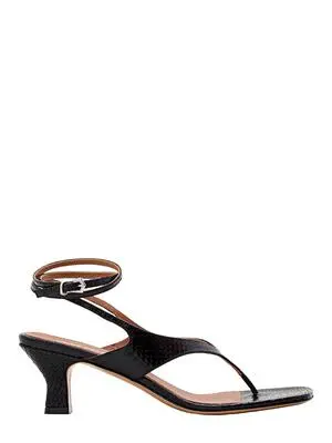 Paris Texas 55mm Portofino Thong Sandals - Black