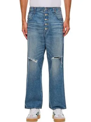Junya Watanabe Distressed Jeans - Blue