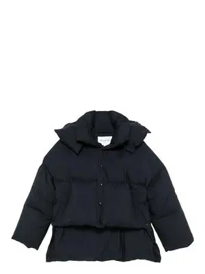 Alaïa Nylon Short Padded Jacket - Black