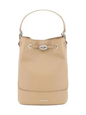 ZANELLATO Monda' Daily Small Leather Bucket Bag - Brown