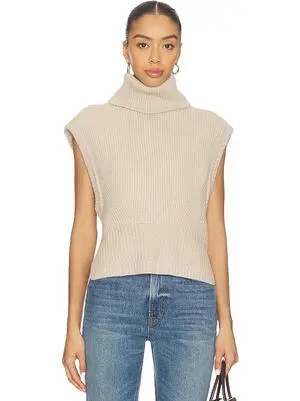Simkhai Maple Turtleneck Top - Oatmeal