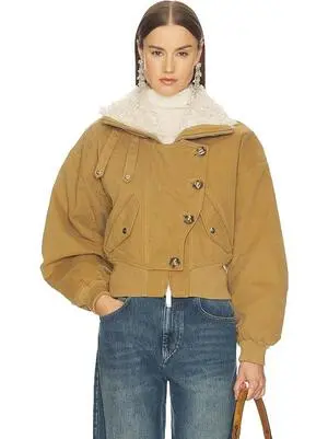 Isabel Marant Oana Jacket - Camel