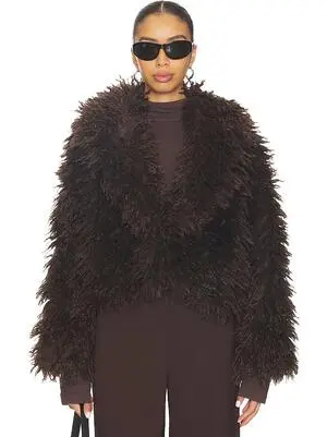 STEVE MADDEN Inaya Faux Fur Coat