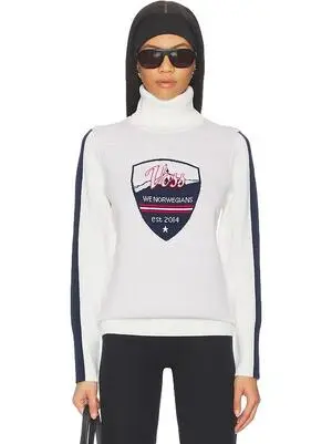WE NORWEGIANS After Ski Sweater - Cream