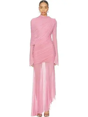 DEME BY GABRIELLA Isla Dress - Mauve Pink