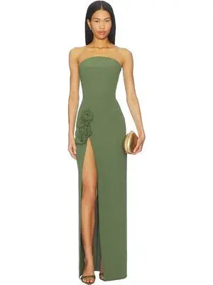 Amanda Uprichard X Wolfe Gown - Fern
