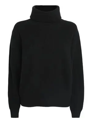 Paige Aria Cashmere Sweater - Black