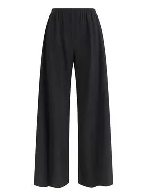 THE ROW Wide Leg Fleece Trousers