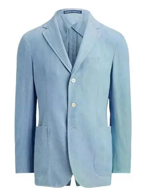 Polo Ralph Lauren Chambray Blazer - Blue