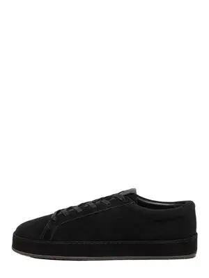Manière De Voir Cannes Suede Sneakers - Black