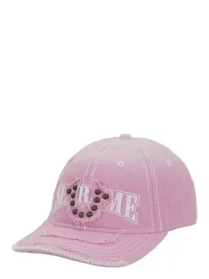 Supreme True Religion 6-panel Mesh Back Hat - Pink