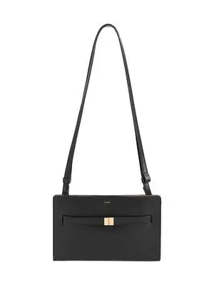 TOTEME Belted Leather Crossbody - Black