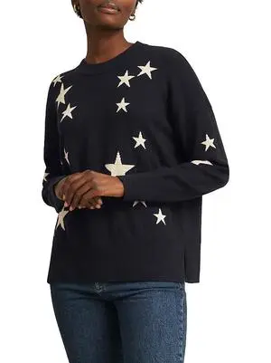 HOBBS LONDON Arnelle Star Crewneck Sweater