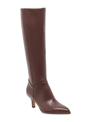 Dolce Vita Aldy Leather Boots Chocolate