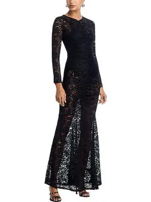 AFRM Jenima Lace Dress - Noir