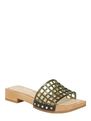 Vince Barbara Jelly Sandals - Chive